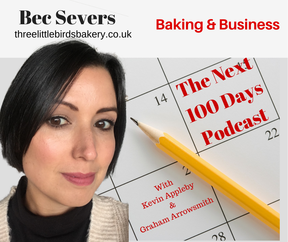 #202 Bec Severs - Baking and Business - The Next 100 Days Podcast