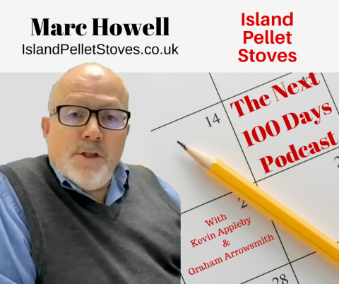 #399 Marc Howell - Island Pellet Stoves - The Next 100 Days Podcast