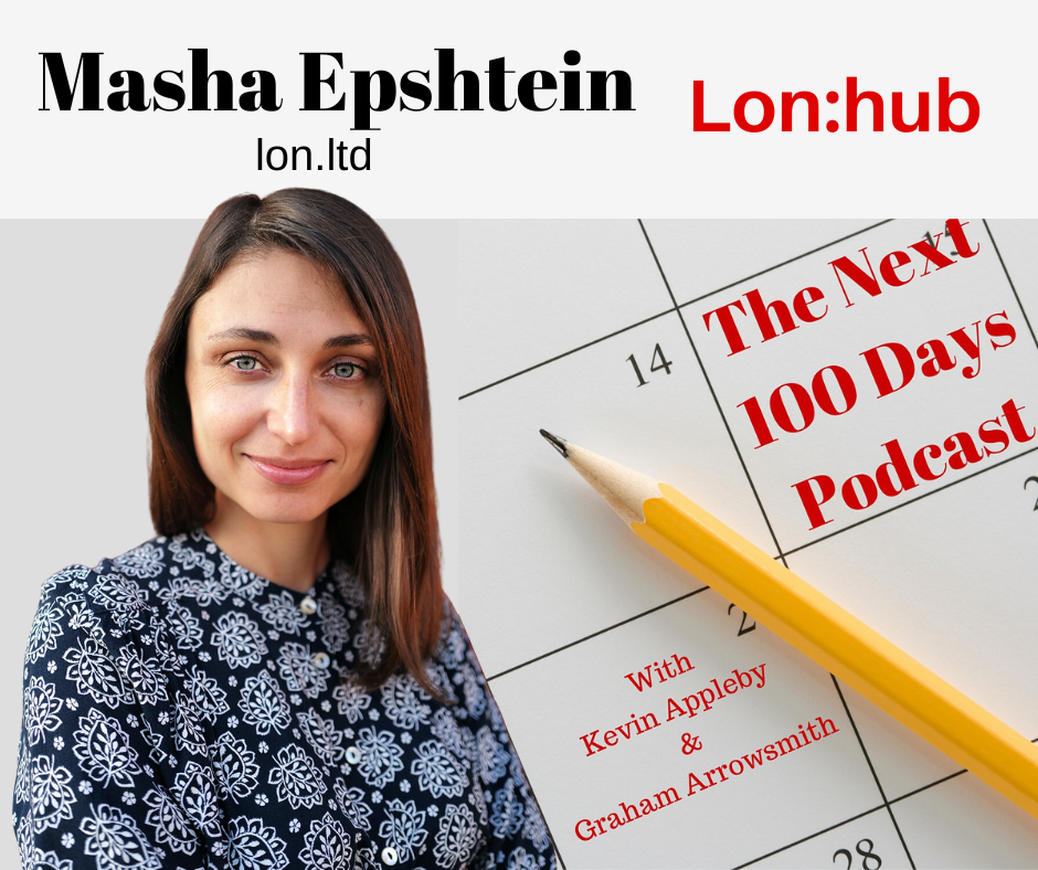 #410 - Masha Epshtein - Efficient Workspace - The Next 100 Days Podcast