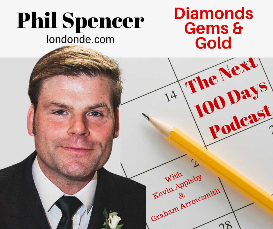 #419 - Phil Spencer - London DE - The Next 100 Days Podcast