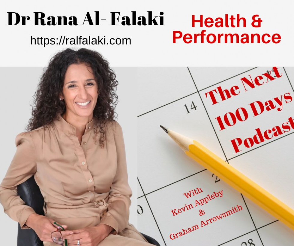 #467 - Dr Rana Al-Falaki - Health & Performance - The Next 100 Days Podcast